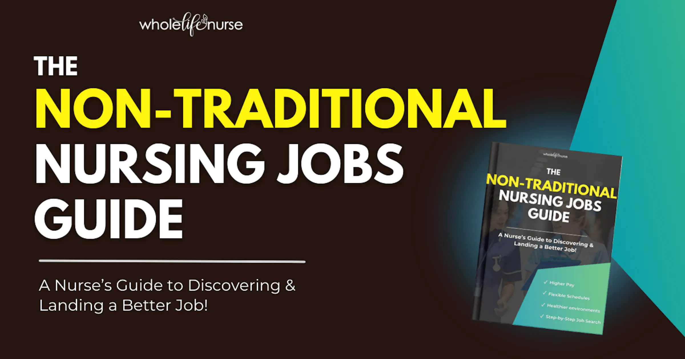 The Non-Traditional Nursing Jobs Guide - Whole Life Nurse